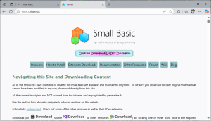 プログラミング講座(210) Small Basic の使い方 – 2025年版 – のんきさんの年月記